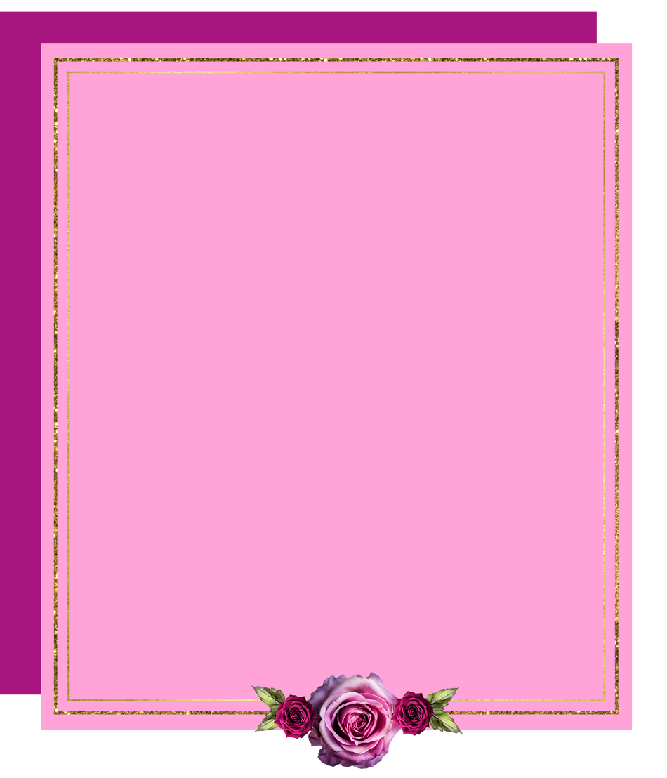 Floral & Striped Pen Set – Set of 2 – Dana’s Makeup Lounge